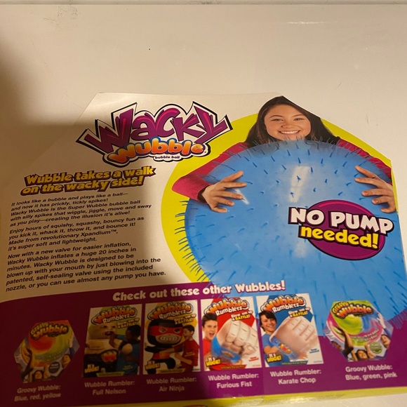 Toys | Wacky Wubble Bubble Ball | Poshmark